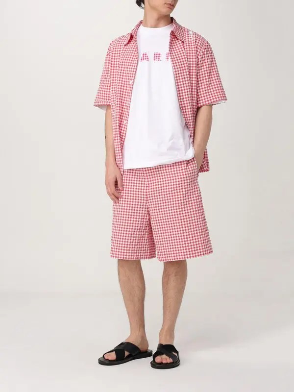 Marni Gingham Shorts