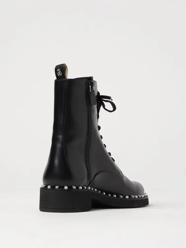 STUART WEITZMAN Lace-up Combat Boots