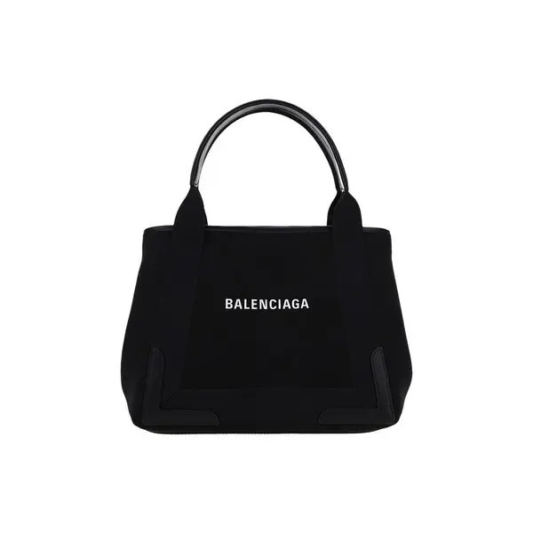 Balenciaga Canvas Tote Bag - Black