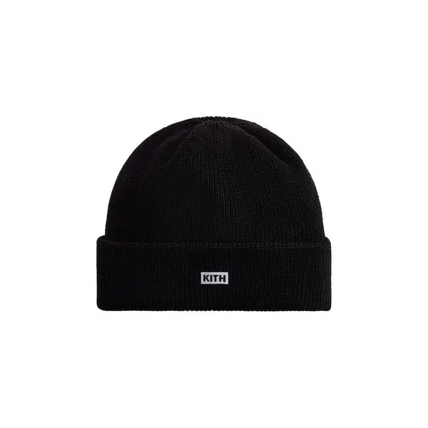 Kith Classic Beanie - Black
