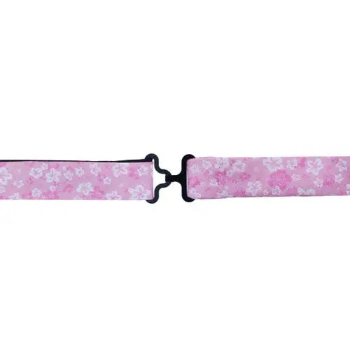 Trafalgar Hanami Cherry Blossom Linen Blend Bow Tie - Pink