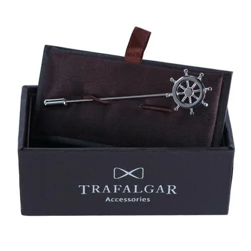 Trafalgar The Skipper Helm Lapel Pin