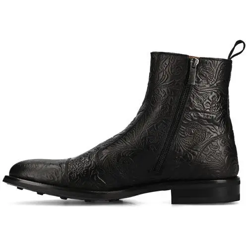 Taft The Lewis Leather Boots - Noir Viejo