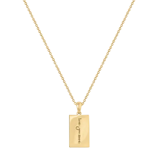 ELECTRIC PICKS Xdede Raad Love You More Pendant Necklace - Gold