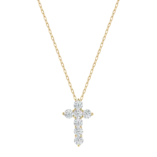 ELECTRIC PICKS Xdede Raad Cross My Heart Necklace - Gold