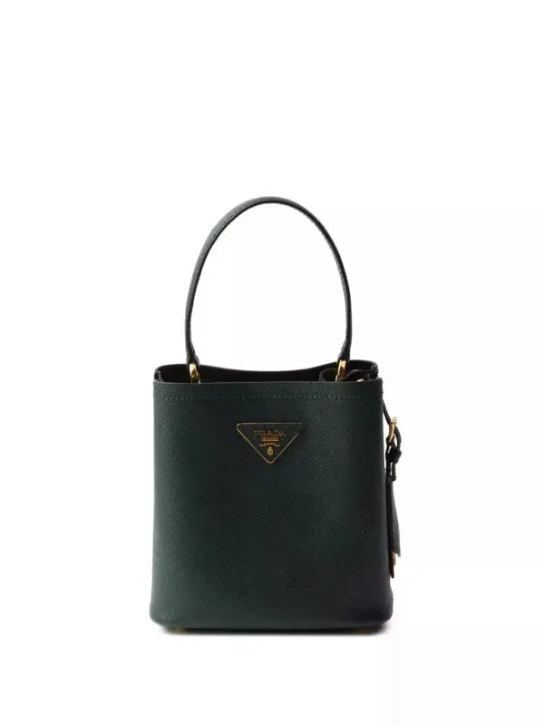 Prada Mini Panier Bucket Bag - Green