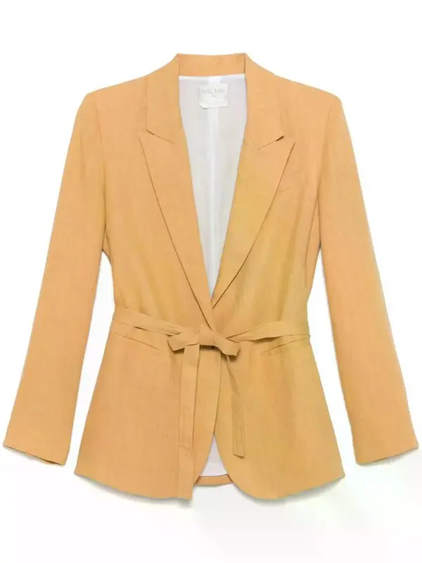 FORTE_FORTE Belted Blazer