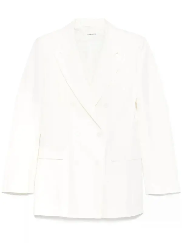 P.a.r.o.s.h Raisa Blazer - White