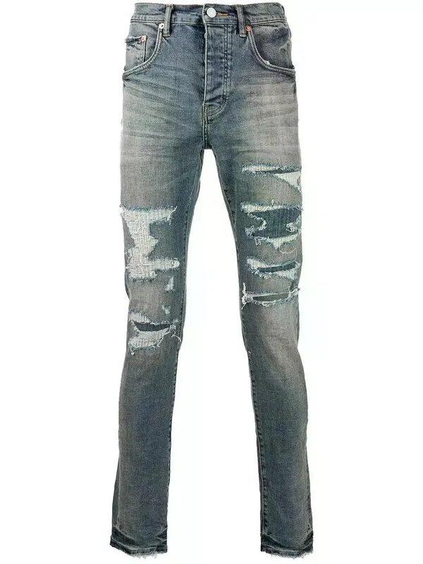 PURPLE BRAND Low-rise Slim-fit Jeans