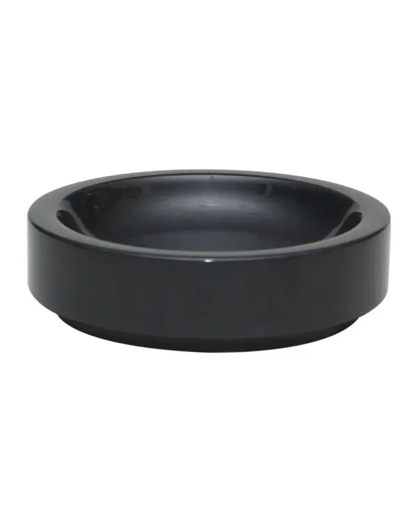 MARBLE CRAFTER Eris Collection Soap Dish - Jet Black