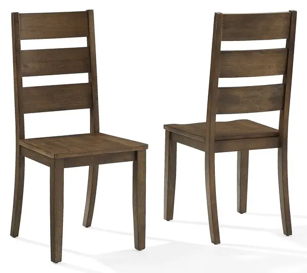 CROSLEY Joanna 2-piece Ladder-back Dining Chair Set - One-color
