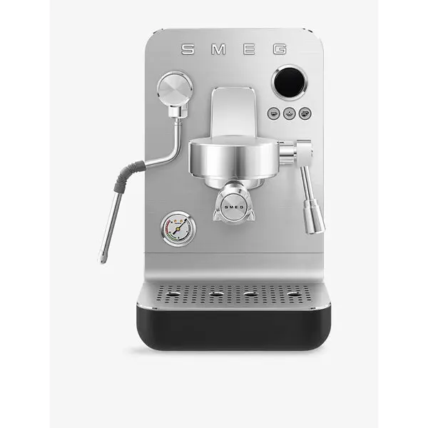 SMEG Mini Stainless-steel Espresso Coffee Machine - Black