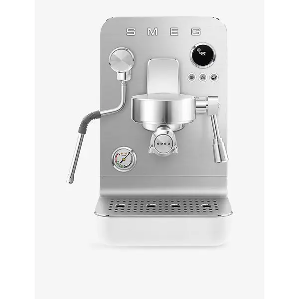SMEG Mini Stainless-steel Espresso Coffee Machine - White