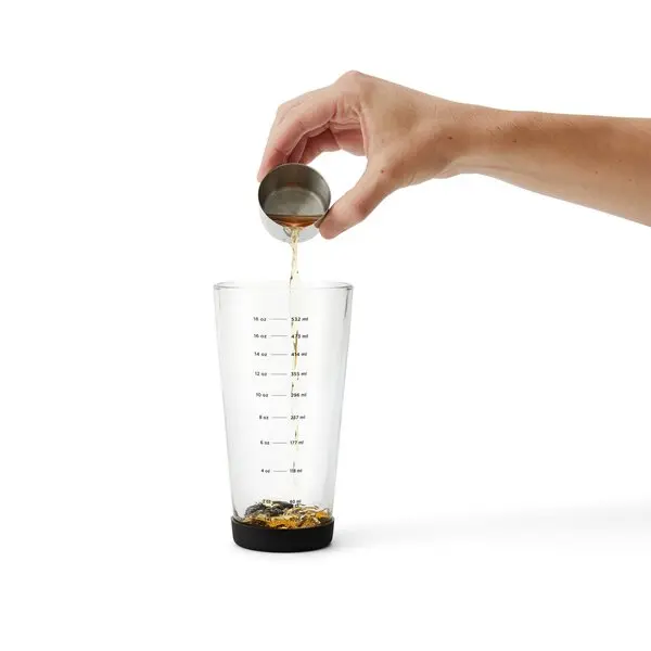 RABBIT Glass 18 Oz Cocktail Shaker Bottle