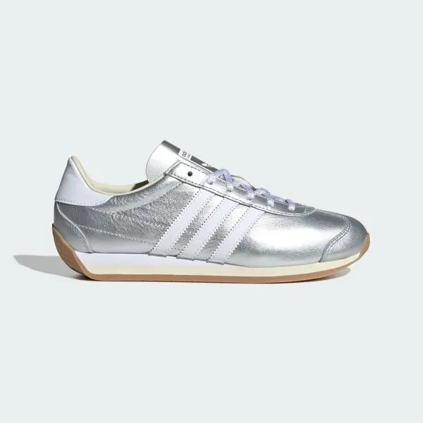 Adidas Country Og Sneakers In Silver Metallic / Cloud White / Cream White -  20% Off | Editorialist