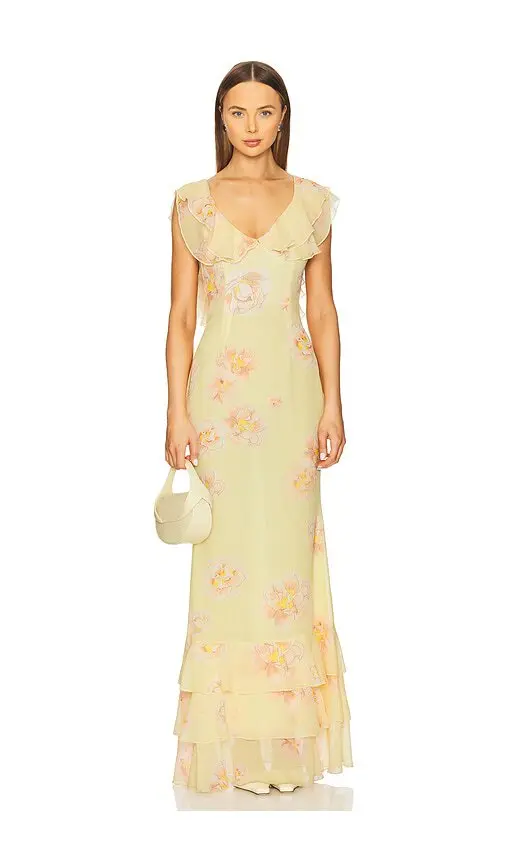 SAU LEE Gaia Dress