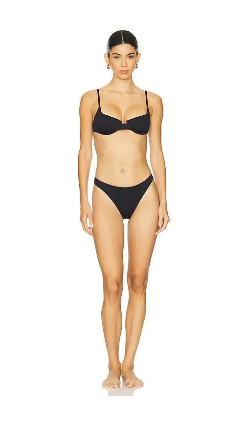 L*Space Leilani Bikini Bottom - Black