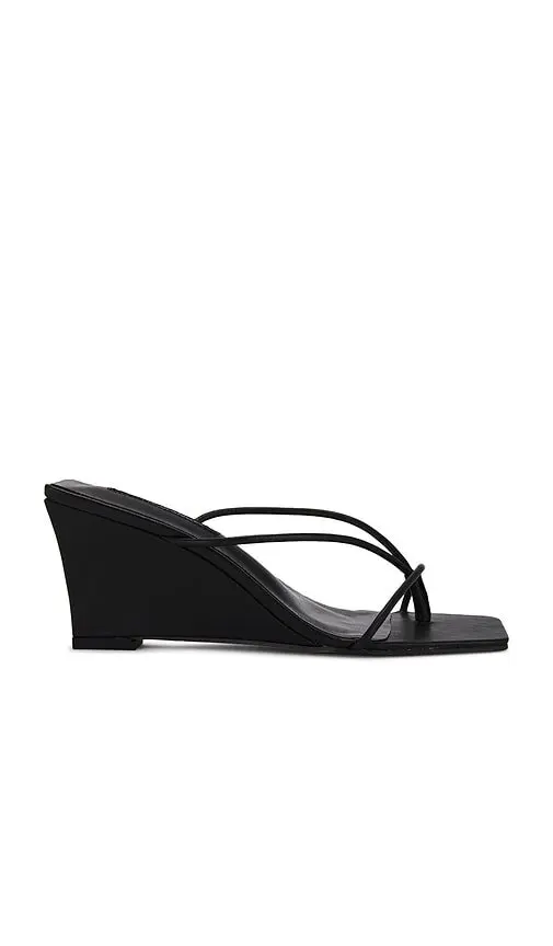 TONY BIANCO Gretta Wedge Sandal - Black