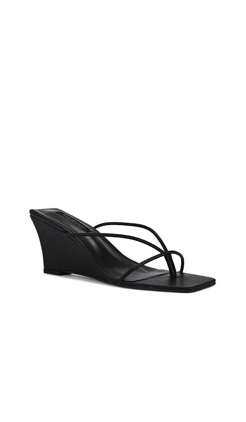 TONY BIANCO Gretta Wedge Sandal - Black