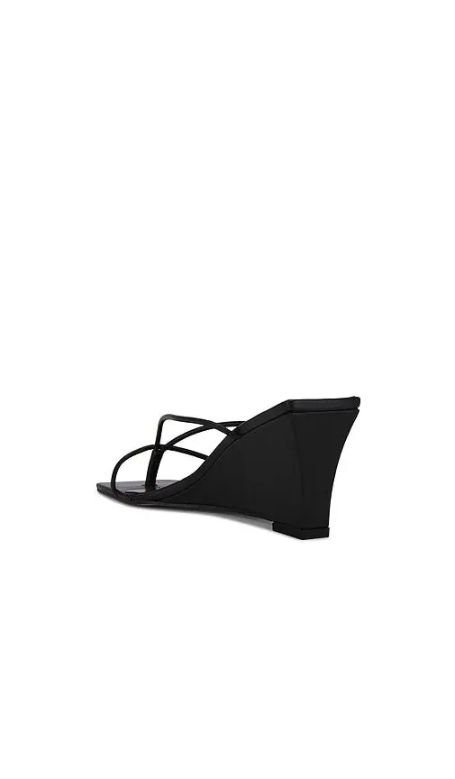TONY BIANCO Gretta Wedge Sandal - Black