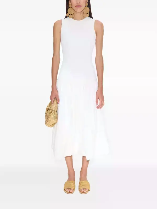 SIMONMILLER Yanez Poplin Midi Dress