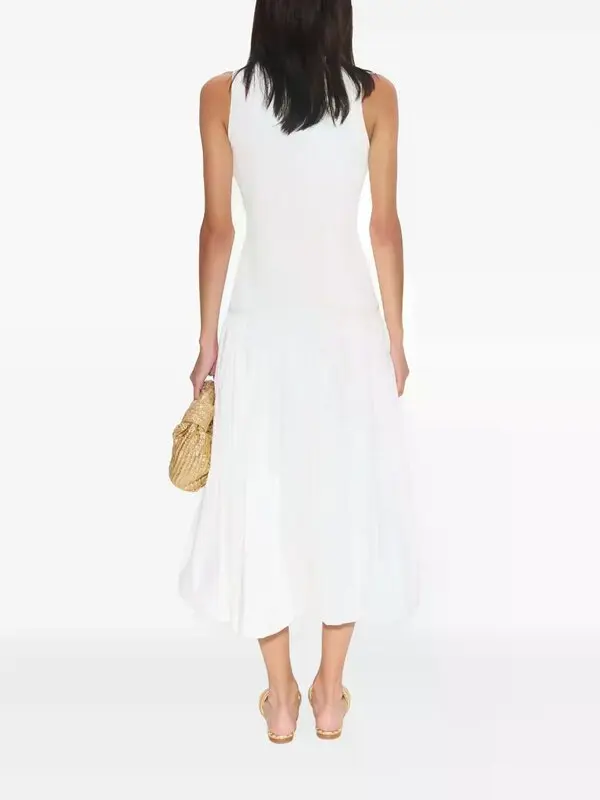 SIMONMILLER Yanez Poplin Midi Dress