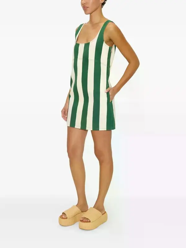 SIMONMILLER Sahara Striped Dress - Green