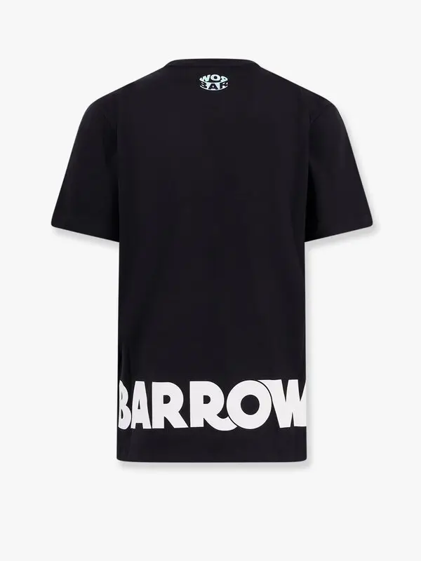 Tシャツ・カットソー BARROW Men T Shirts S5BWUATH045110 Black Barrow Tshirt - Black | Editorialist