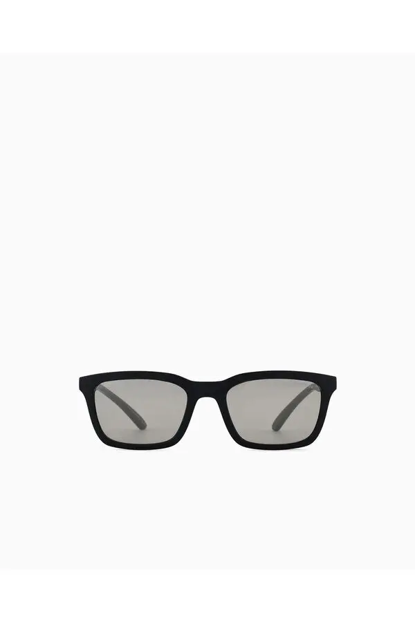 Emporio Armani Rectangular Sunglasses - Black