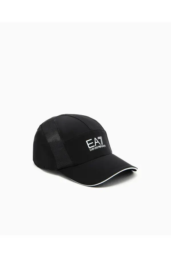 EA7 Tennis Baseball Cap - Black