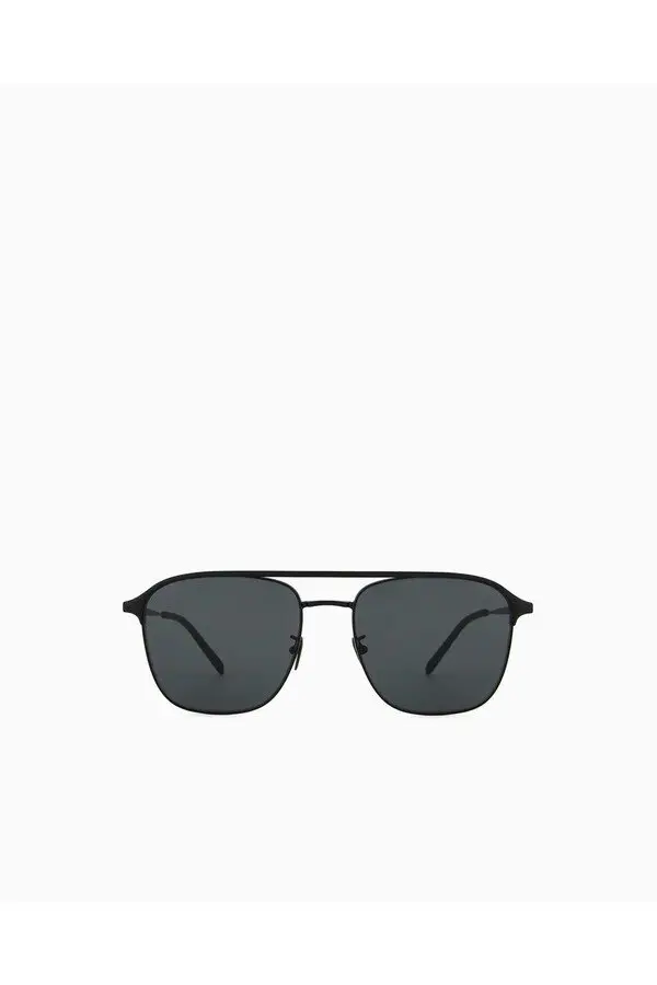 Giorgio Armani Square Sunglasses - Black