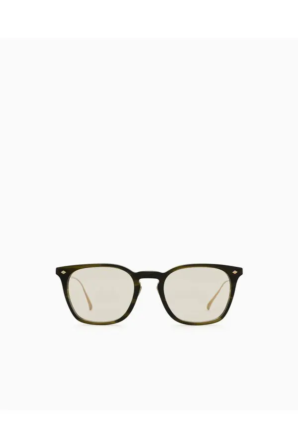 Giorgio Armani Pillow Eyeglasses - Green