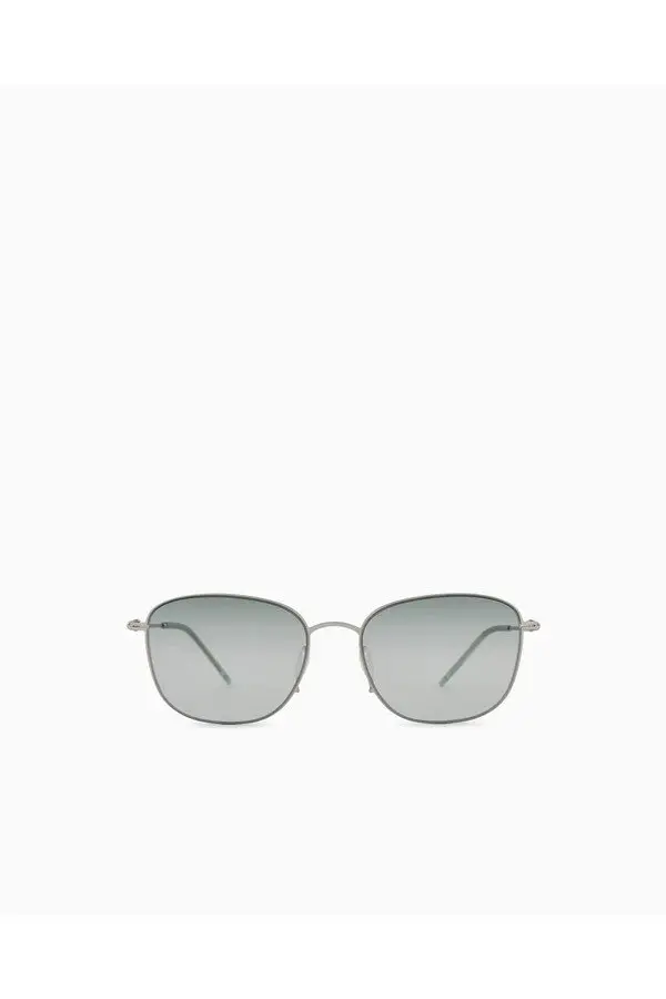Giorgio Armani Pillow Sunglasses - Silver