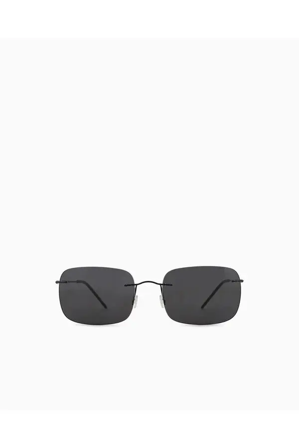Giorgio Armani Pillow Sunglasses - Black