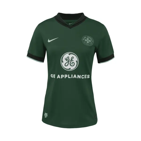 Nike Racing Louisville Fc 2025 Stadium Away Dri-fit Nwsl Replica Jersey - Green