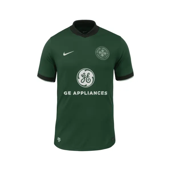 Nike Racing Louisville Fc 2025 Stadium Away Dri-fit Nwsl Replica Jersey - Green