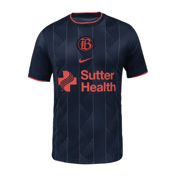 Nike Bay Fc 2025 Stadium Away Replica Jersey - Blue