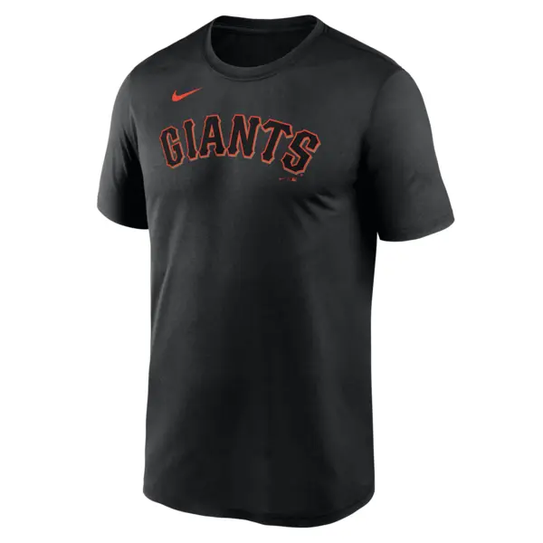 Nike San Francisco Giants Fuse Wordmark Legend Dri-fit Mlb T-shirt - Black