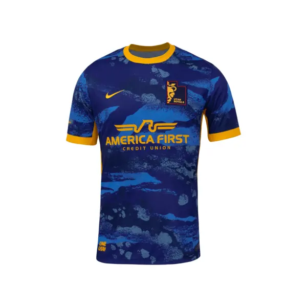 Nike Utah Royals Fc 2025 Stadium Away Dri-fit Nwsl Replica Jersey - Blue