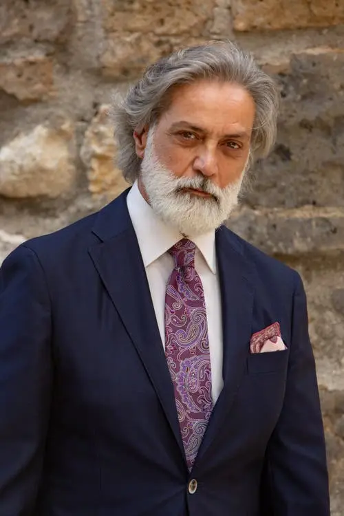 ELIZABETTA Pavia Silk Jacquard Neck Tie - Magenta