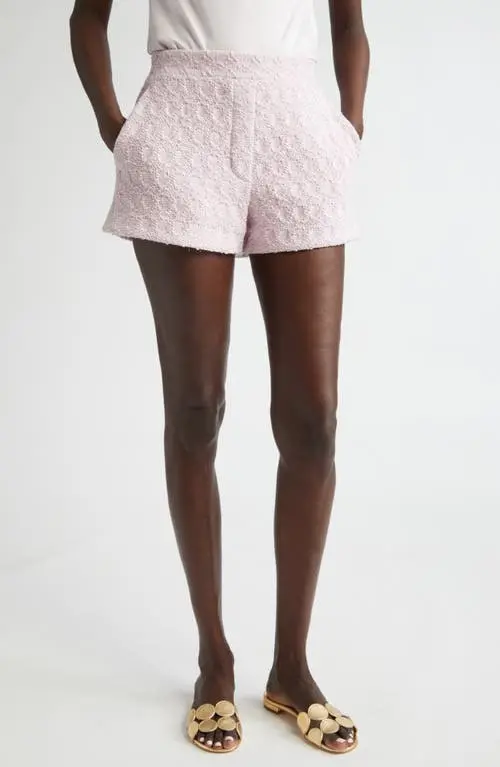 St. John Honeycomb Tweed Shorts