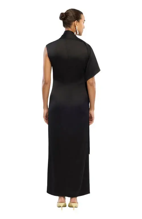 Another Tomorrow Scarf Ankle-length Dress