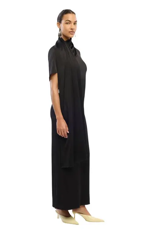 Another Tomorrow Scarf Ankle-length Dress