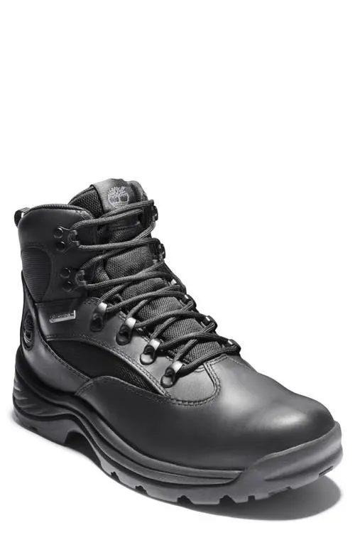 Timberland Chocorua Mid Waterproof Hiking Boots - Black