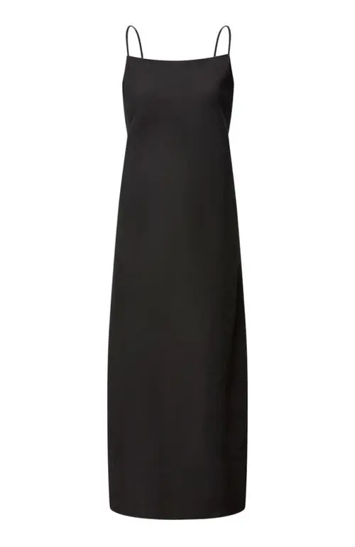 Another Tomorrow Square Neck Slip Dress