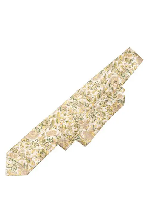 ELIZABETTA Cataniaprinted Standard Silk Neck Tie