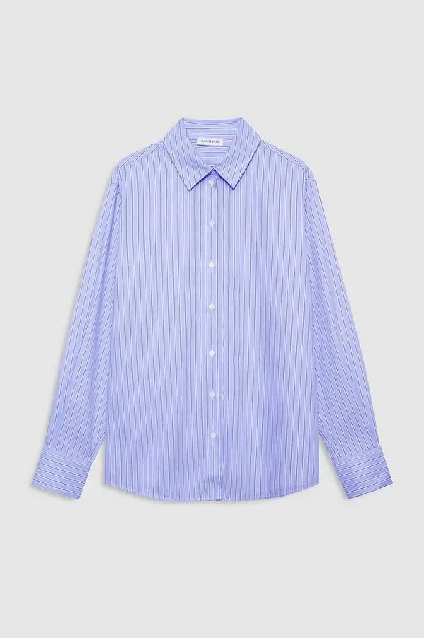 ANINE BING Essie Shirt - Blue Stripe
