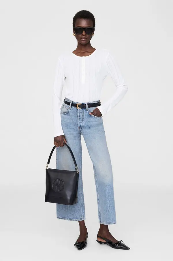 ANINE BING Lili Bucket Bag