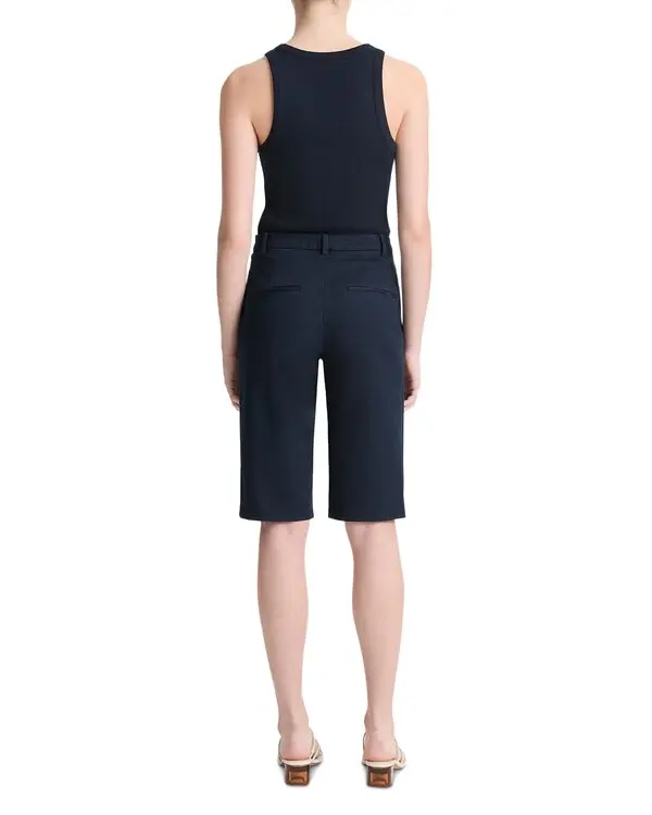 Vince Mid Rise Chino Shorts - Coastal