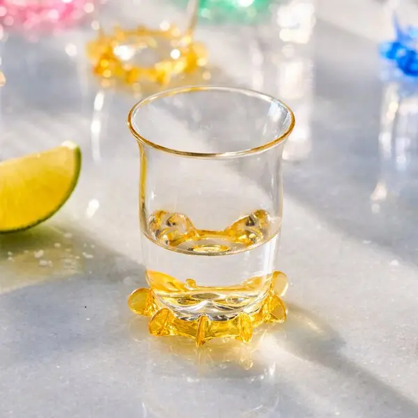JULISKA Harriet Shot Glass, Watercress - Yellow